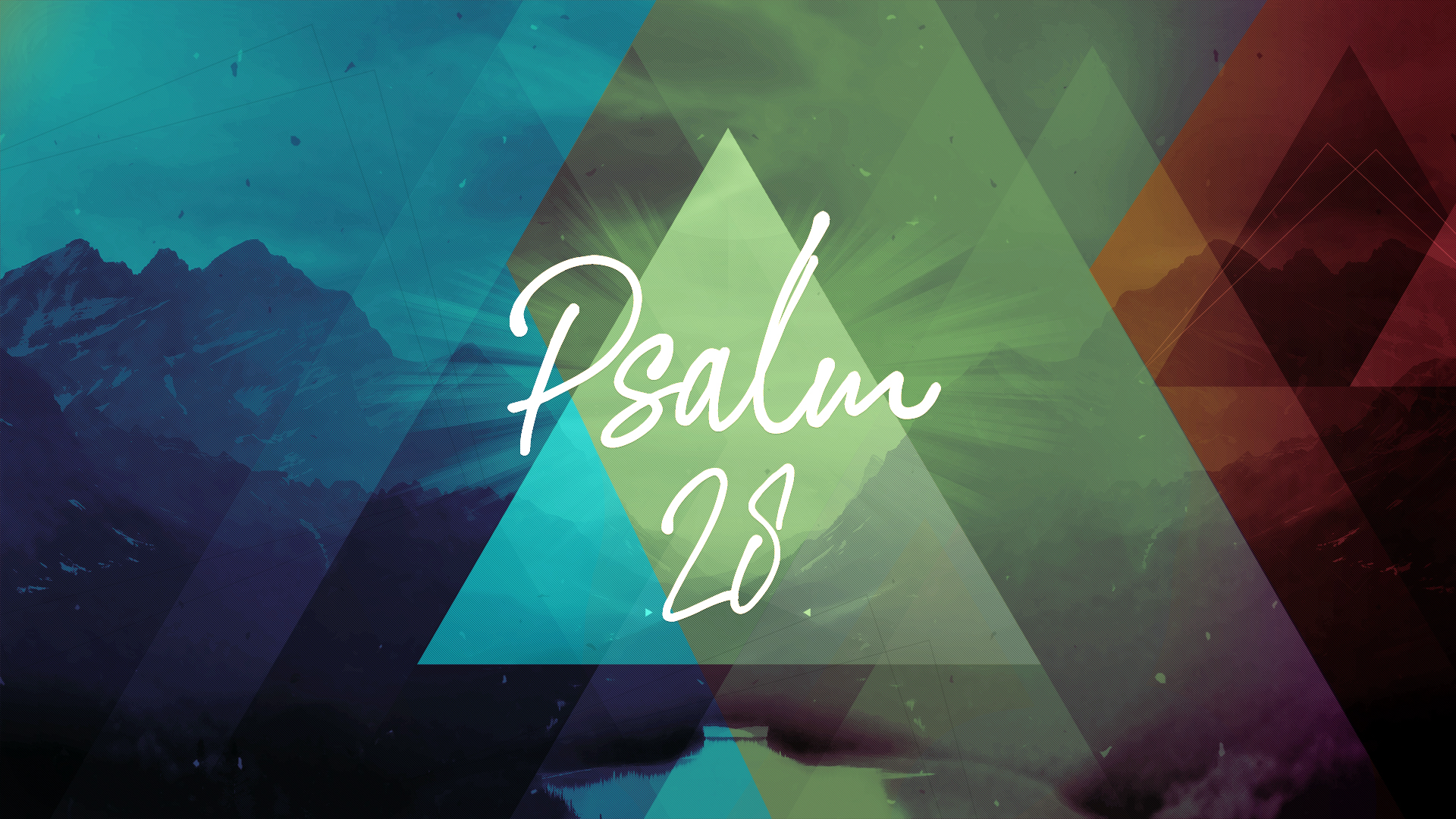 06 09 2019 PSALM 28 PRAYER FROM THE HEART Western Springs Baptist