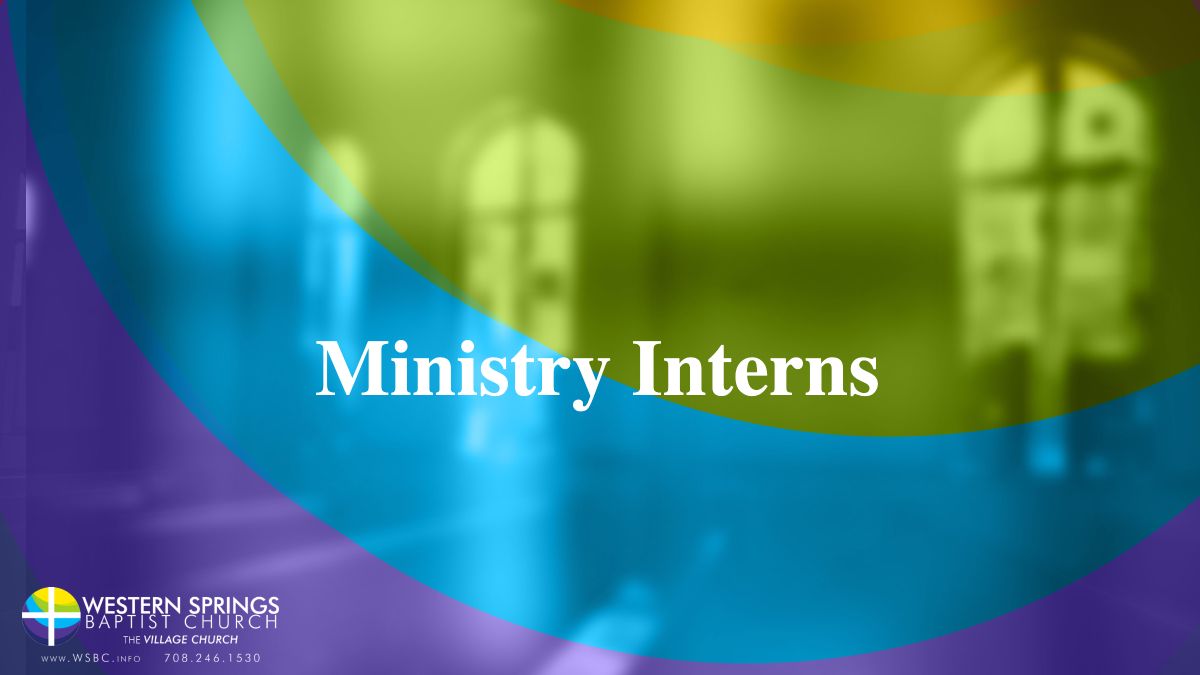 Job / Ministry Openings 2 | Western Springs Baptist Church (The Village ...
